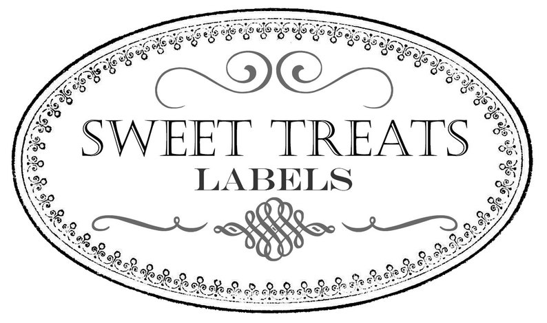 Sweet Treats Label Digital PDF Download - Etsy