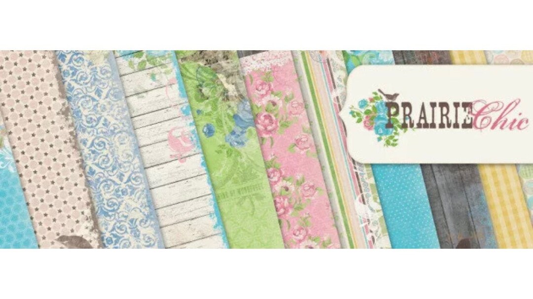 Bo Bunny Prairie Chic Paper Collection - Etsy