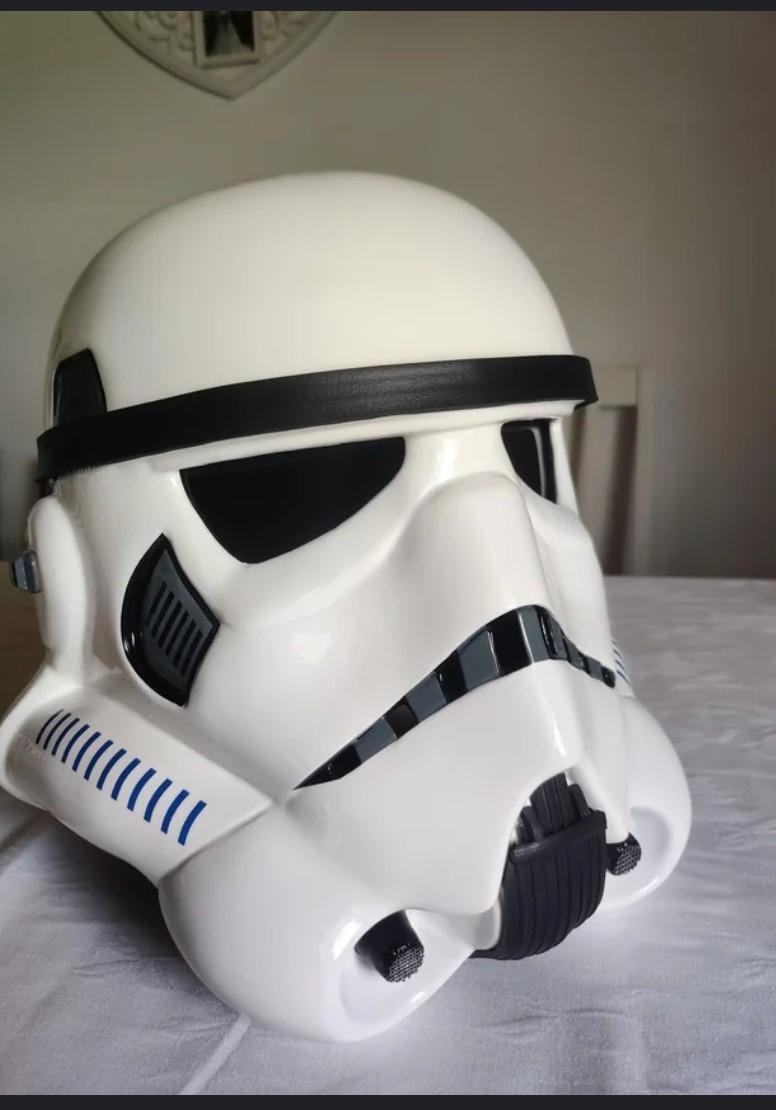 3D Printable Full Size Storm Trooper Helmet-stl- File Download. - Etsy