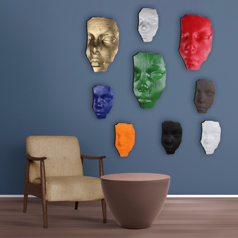 Abstract Face Mask - Etsy