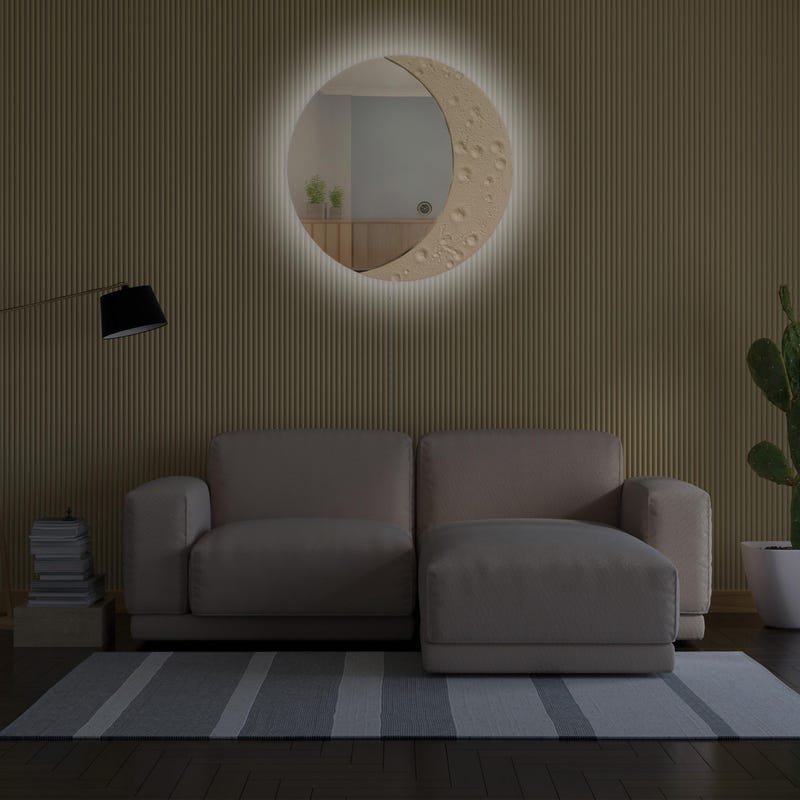 Half Moon Mirror - Etsy