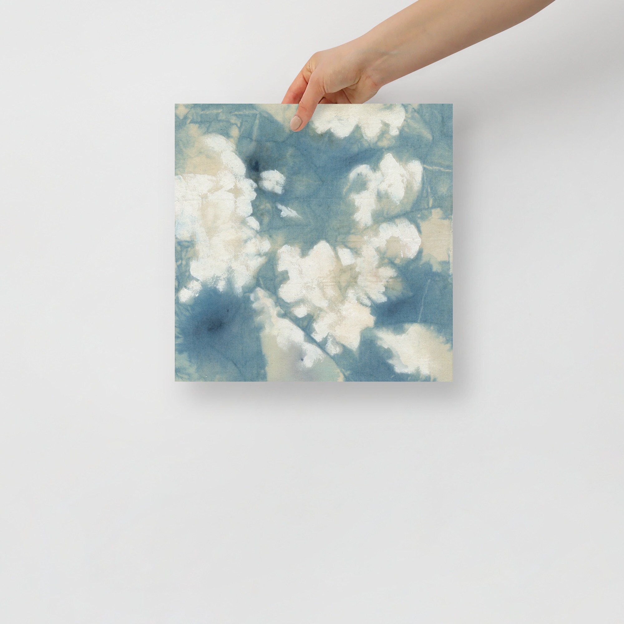 Abstract Cloud Art Print Textile Art Natural Home Decor Fine Art Print ...