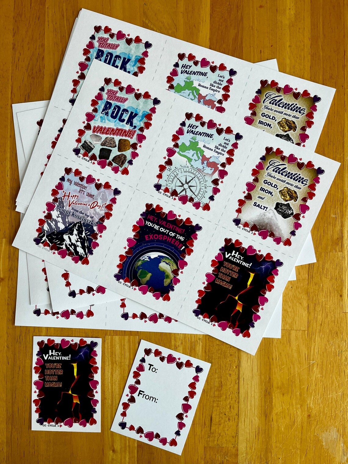 CC Cycle One Valentines Day Cards - Etsy