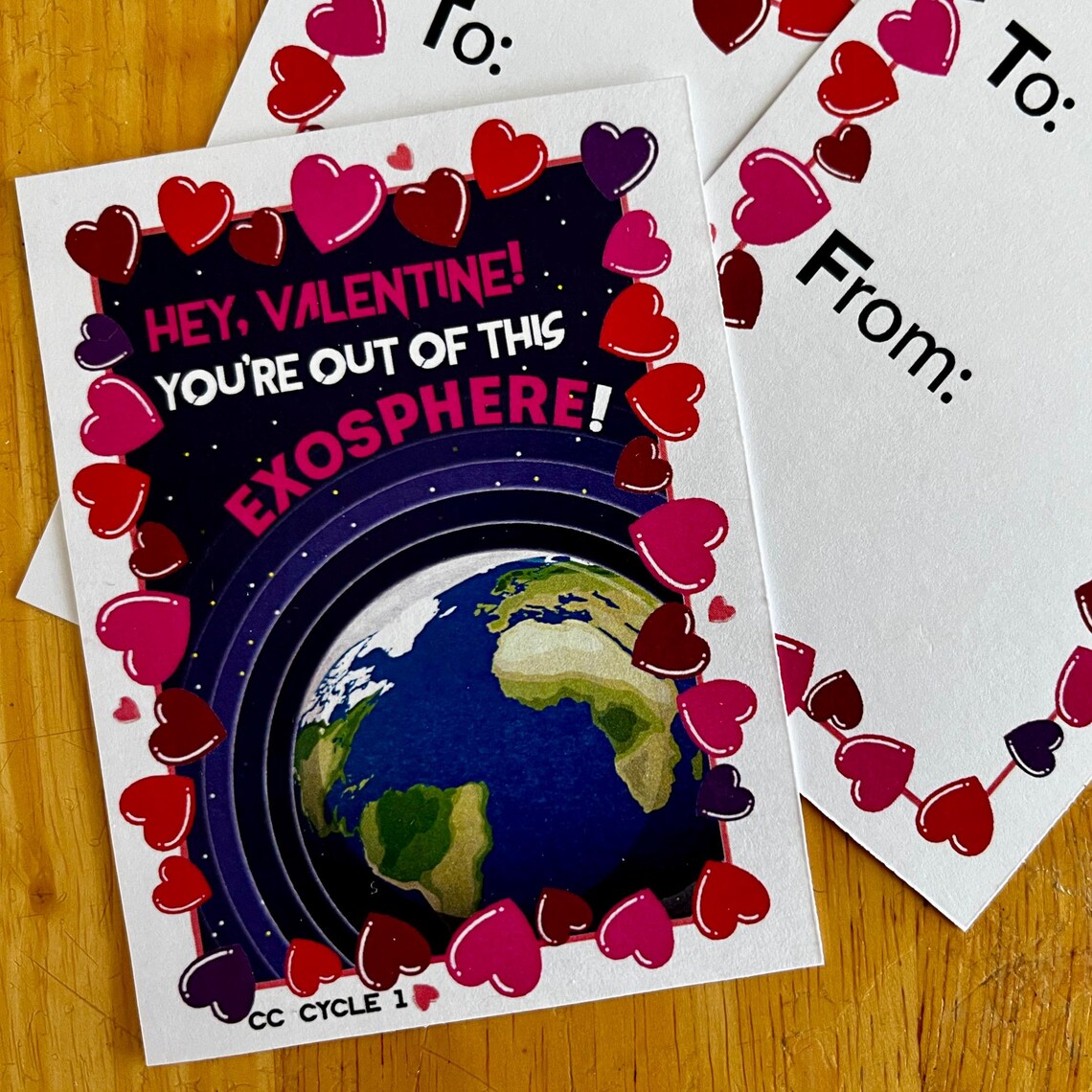 CC Cycle One Valentines Day Cards - Etsy