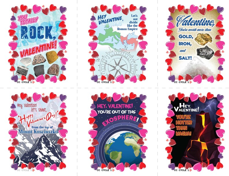 CC Cycle One Valentines Day Cards - Etsy