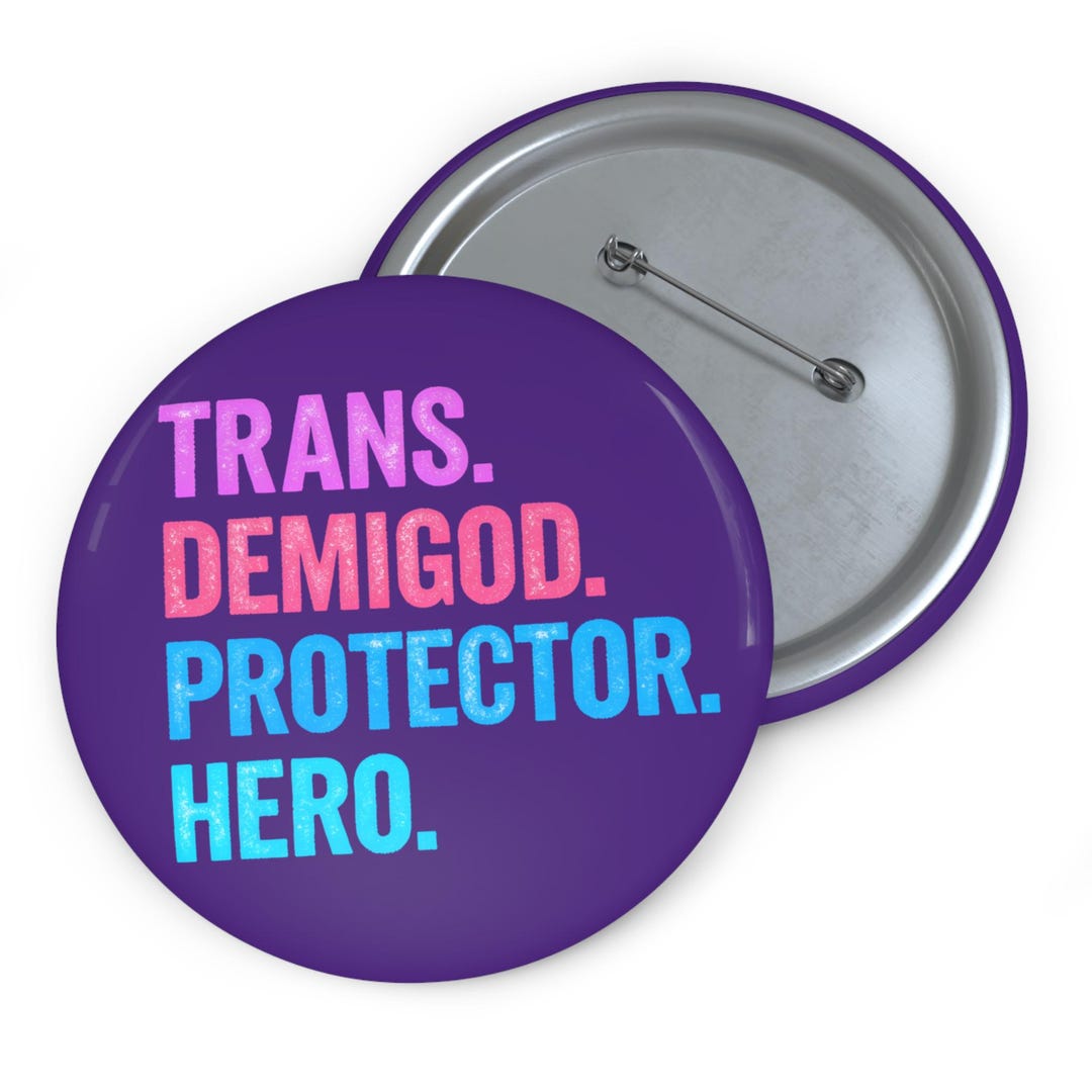Custom Trans Pride Pin Buttons, LGBTQ+ Accessories, Empowering Badges ...
