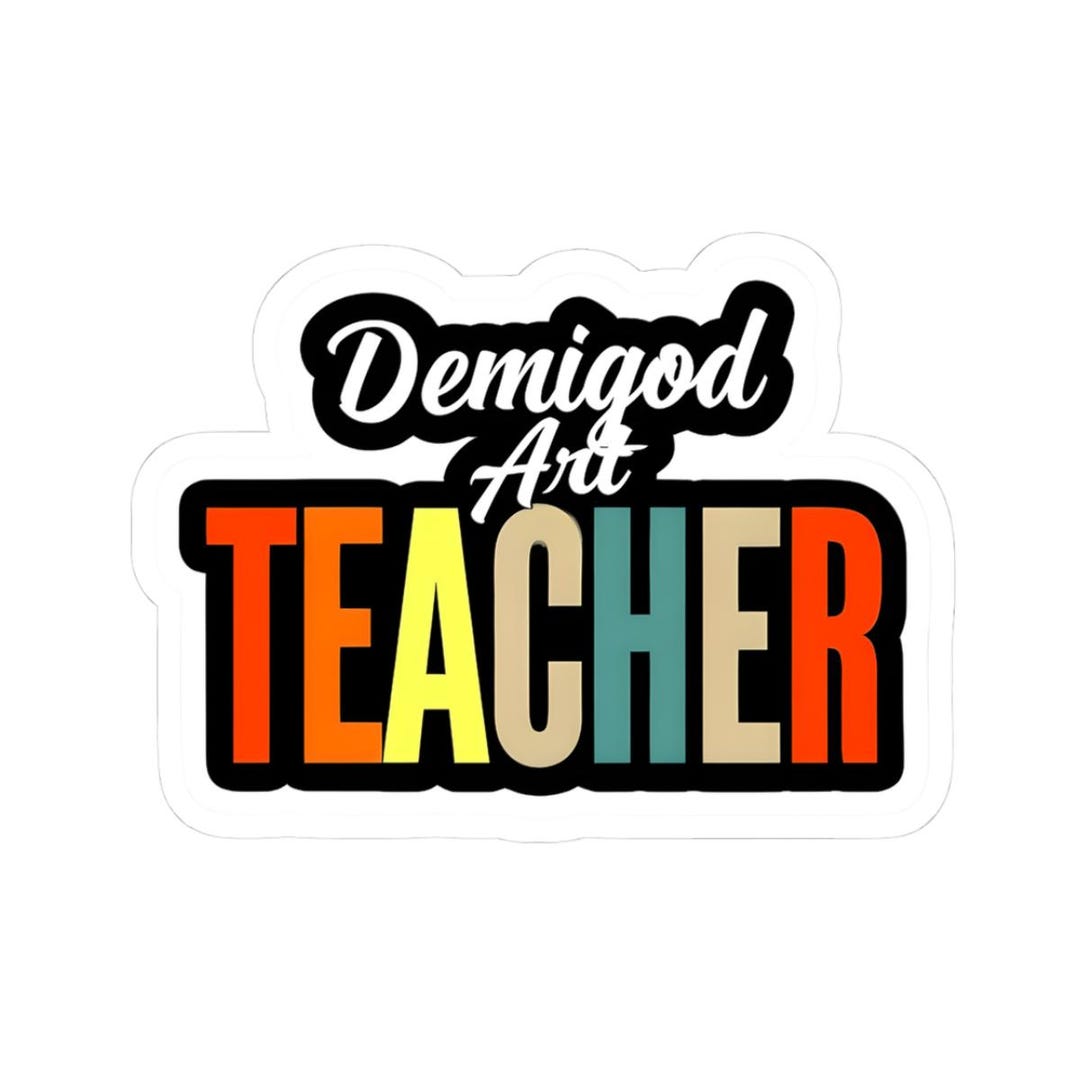 Demigod Art Teacher Stickers, Mythology Decals, Camp Half-blood ...