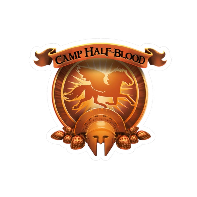 Camp Half-blood Stickers, Percy Jackson Decals, Greek Mythology Laptop ...