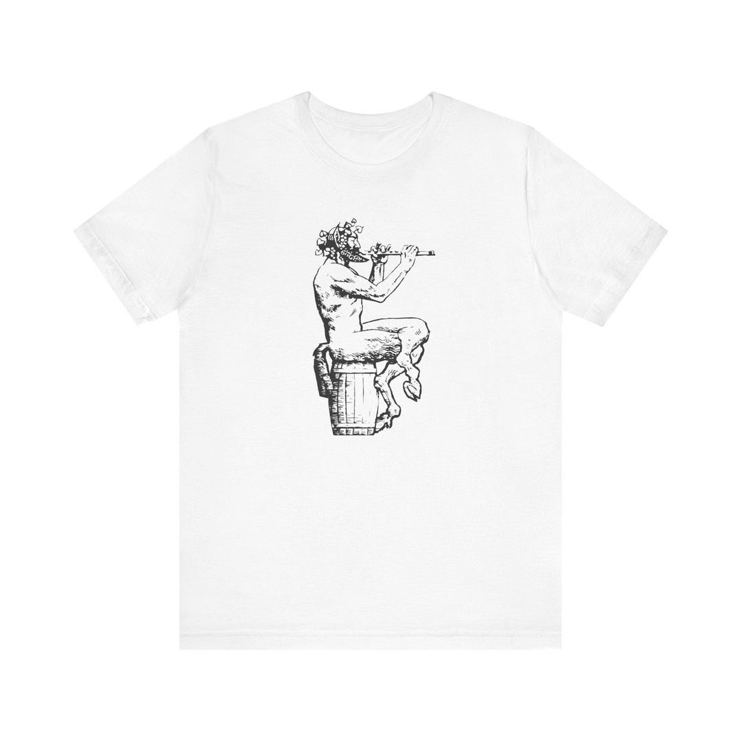 Satyr Vibes T-shirt, Pan Inspired Shirt, Mythical Creature Tee, Camp ...
