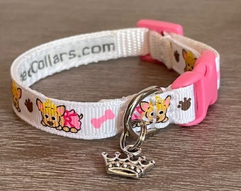 Princess Dog Collar - Etsy