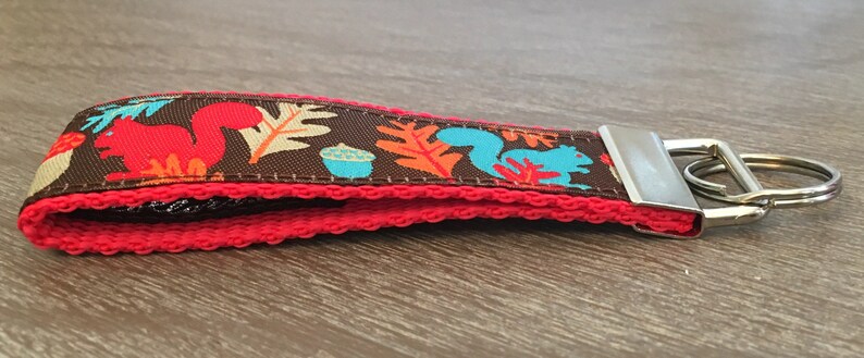 Squirrel Keyring key-chain / Key-fob - Etsy