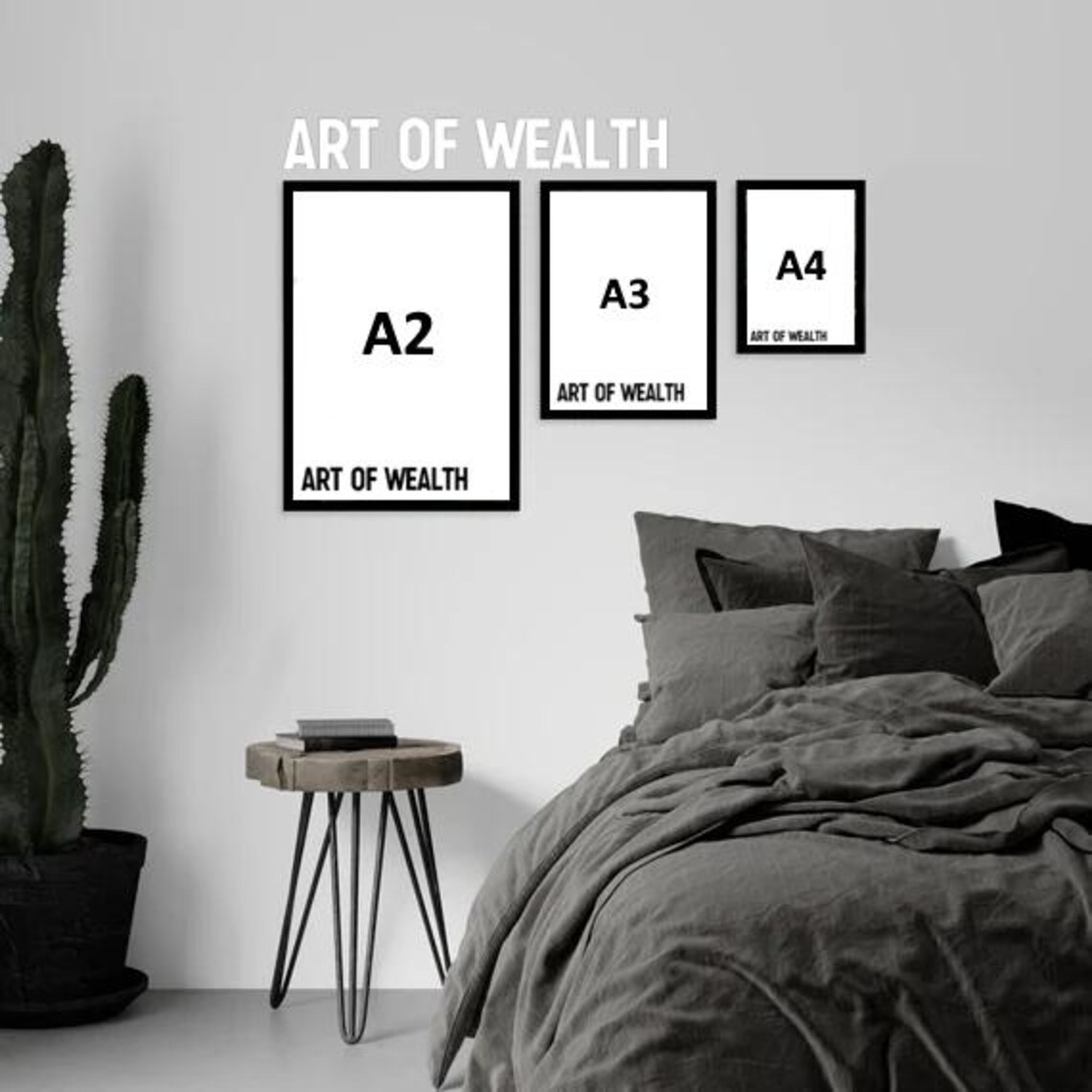 Monopoly Posters – Motivational Hustle Wall Art, Money & Success Decor ...