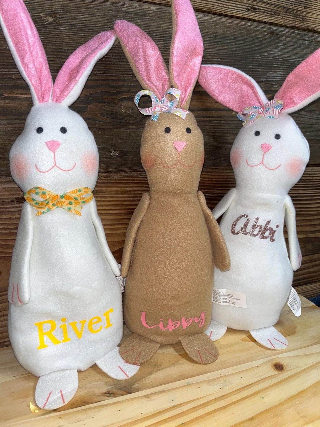 Personalized Rabbit, Stuff Animal, Personalized Stuff Animal, Stuff ...