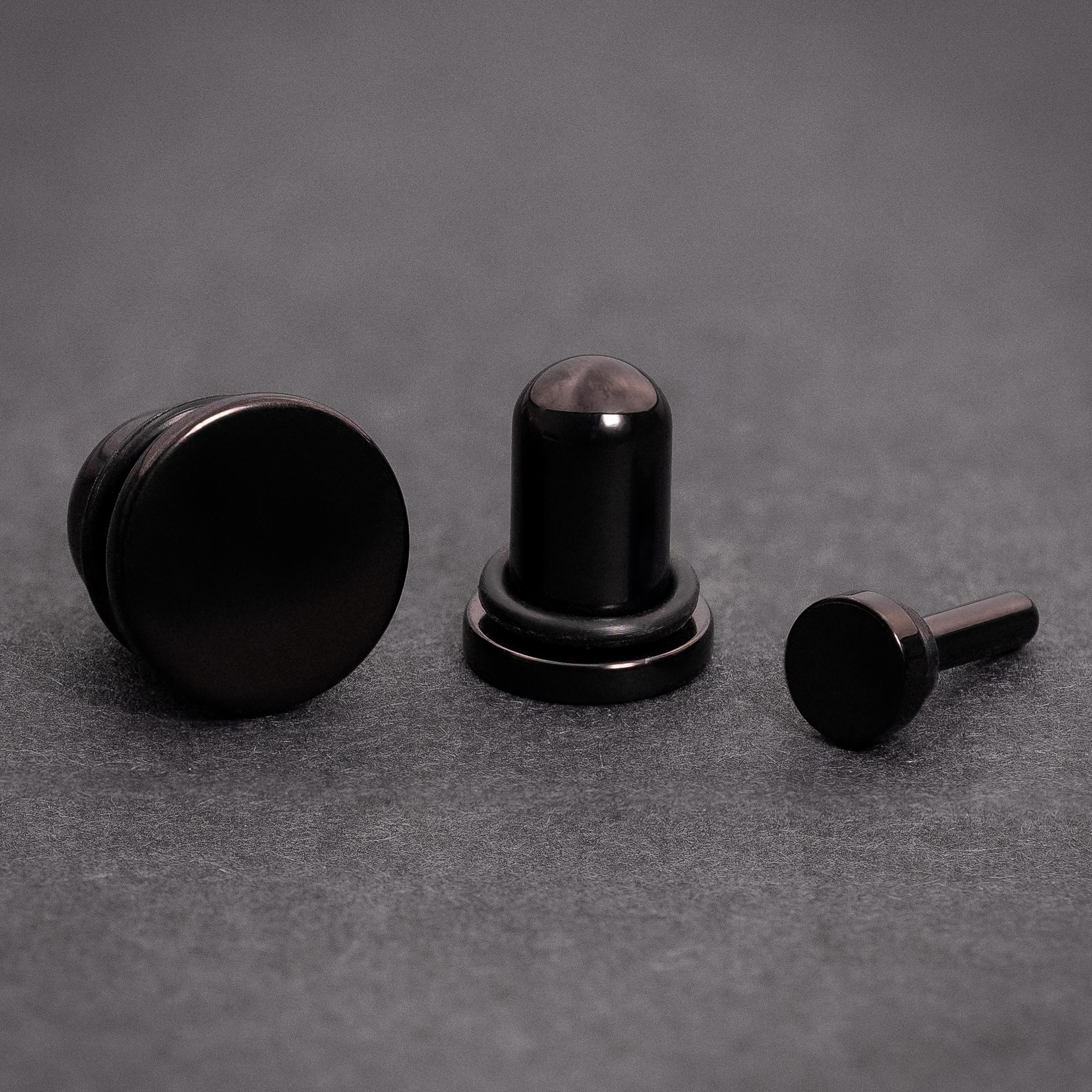 Dead Stretching Kit - Black Metal Ear Plugs / Ear Stretching Kits *NO ...