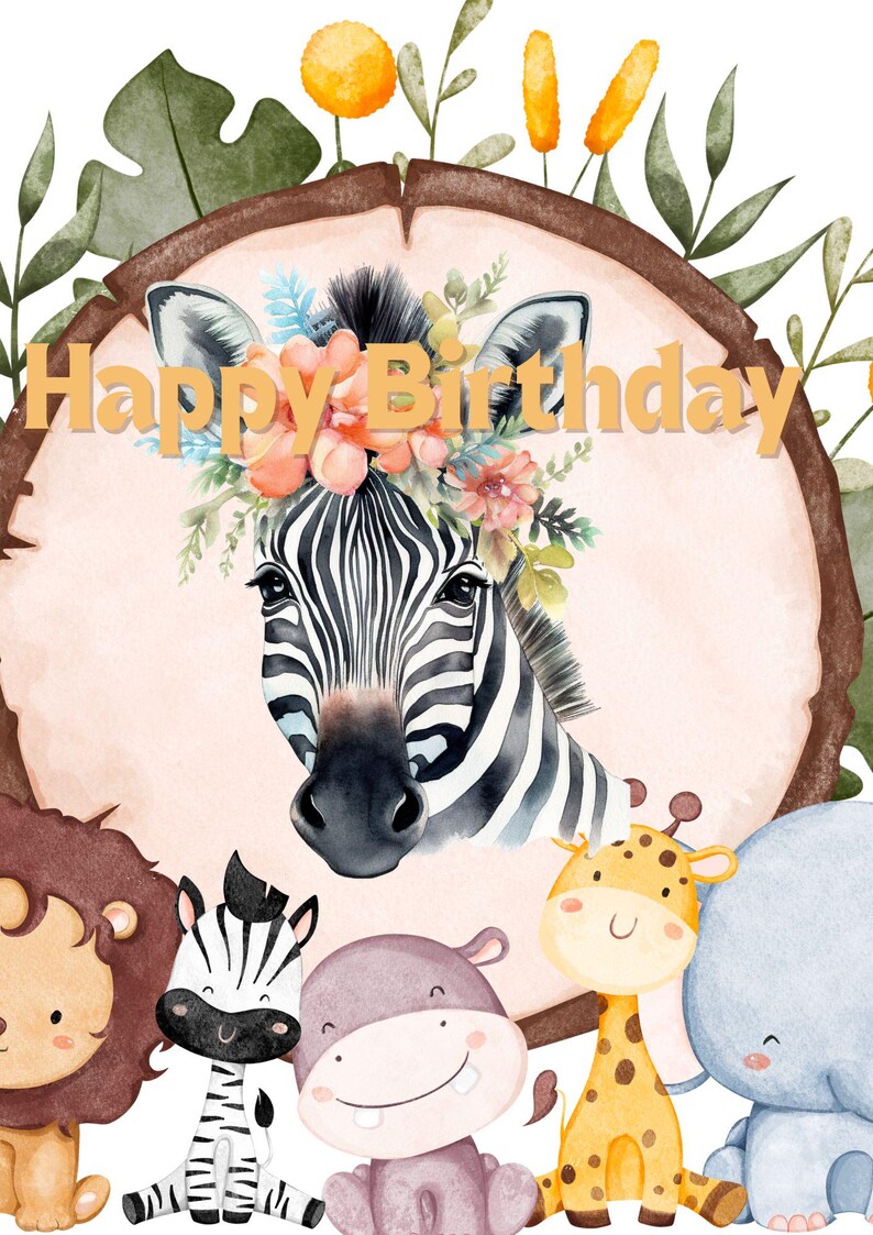 Zebra Theme Classroom Birthdays Display Posters A4 and A3 Options - Etsy