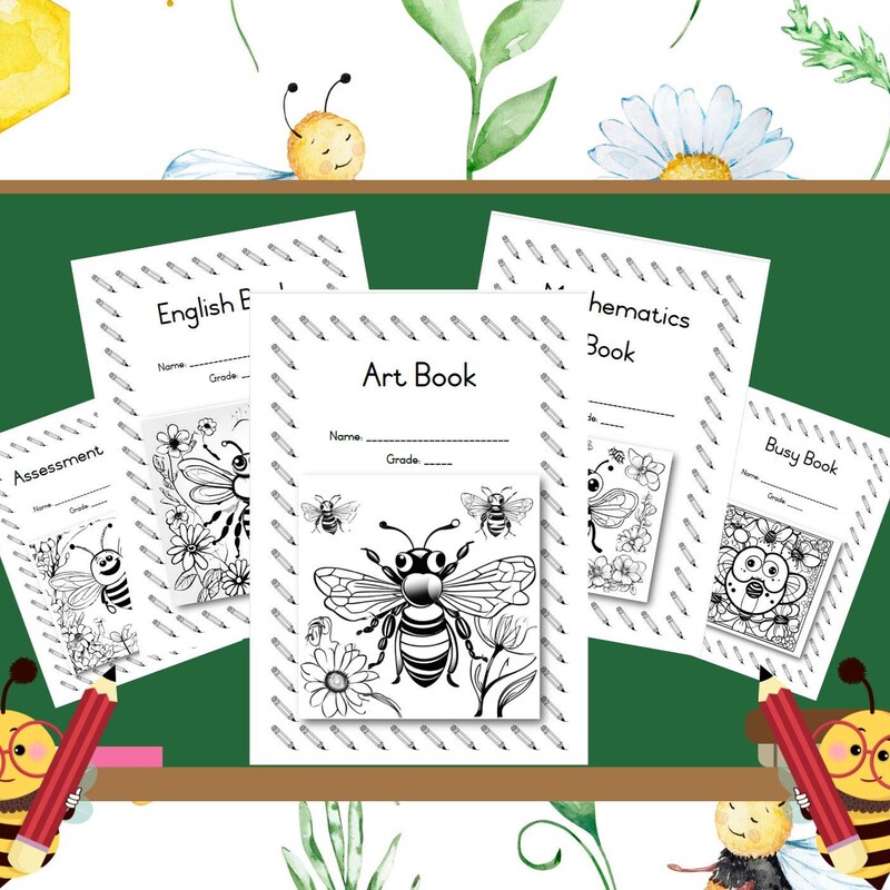 Homework Folder Cover - Etsy