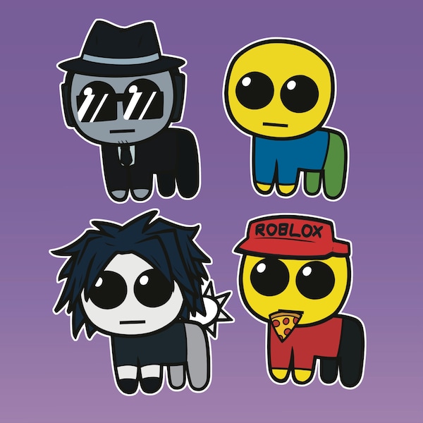Roblox Forsaken Sticker - Etsy
