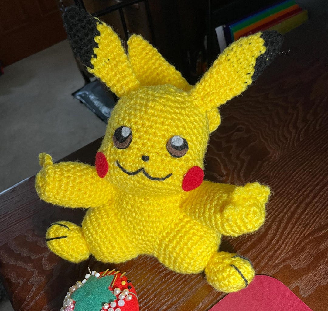 Pikachu Crochet Pattern - Etsy