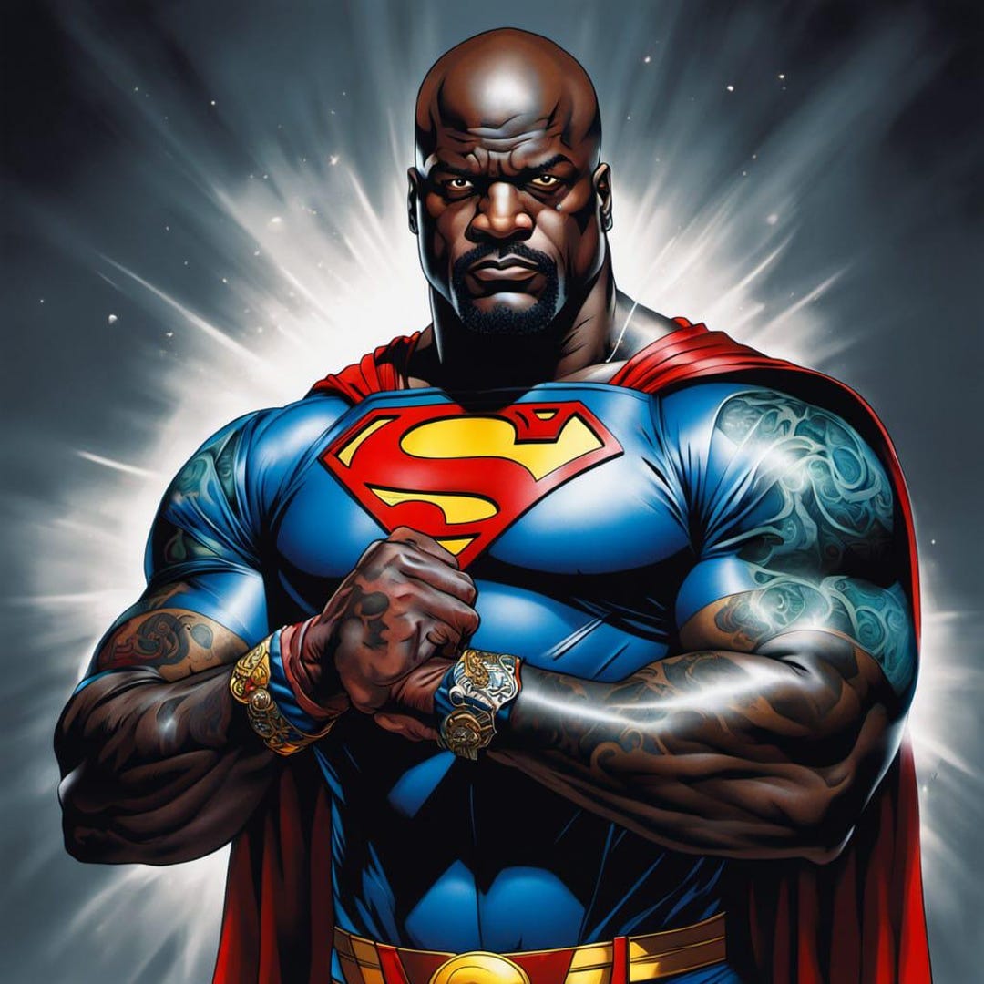 Shaq the Superman - Etsy
