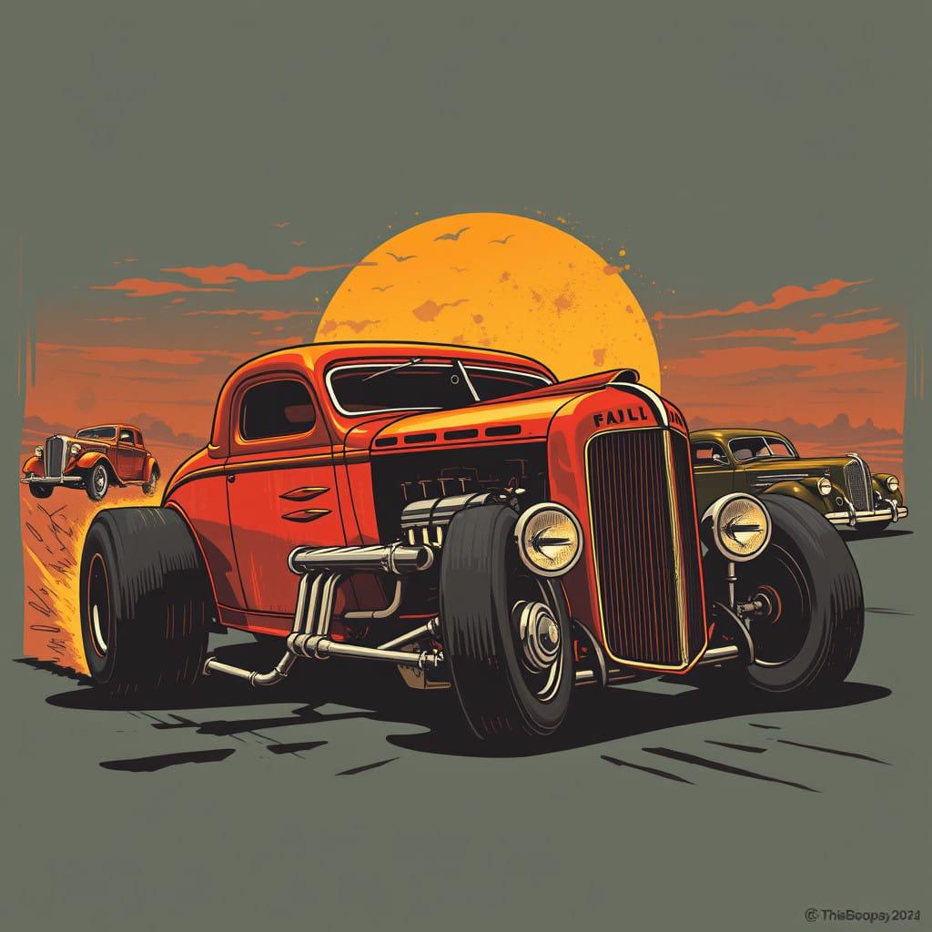 Vintage Cars Designs Bundle - Etsy