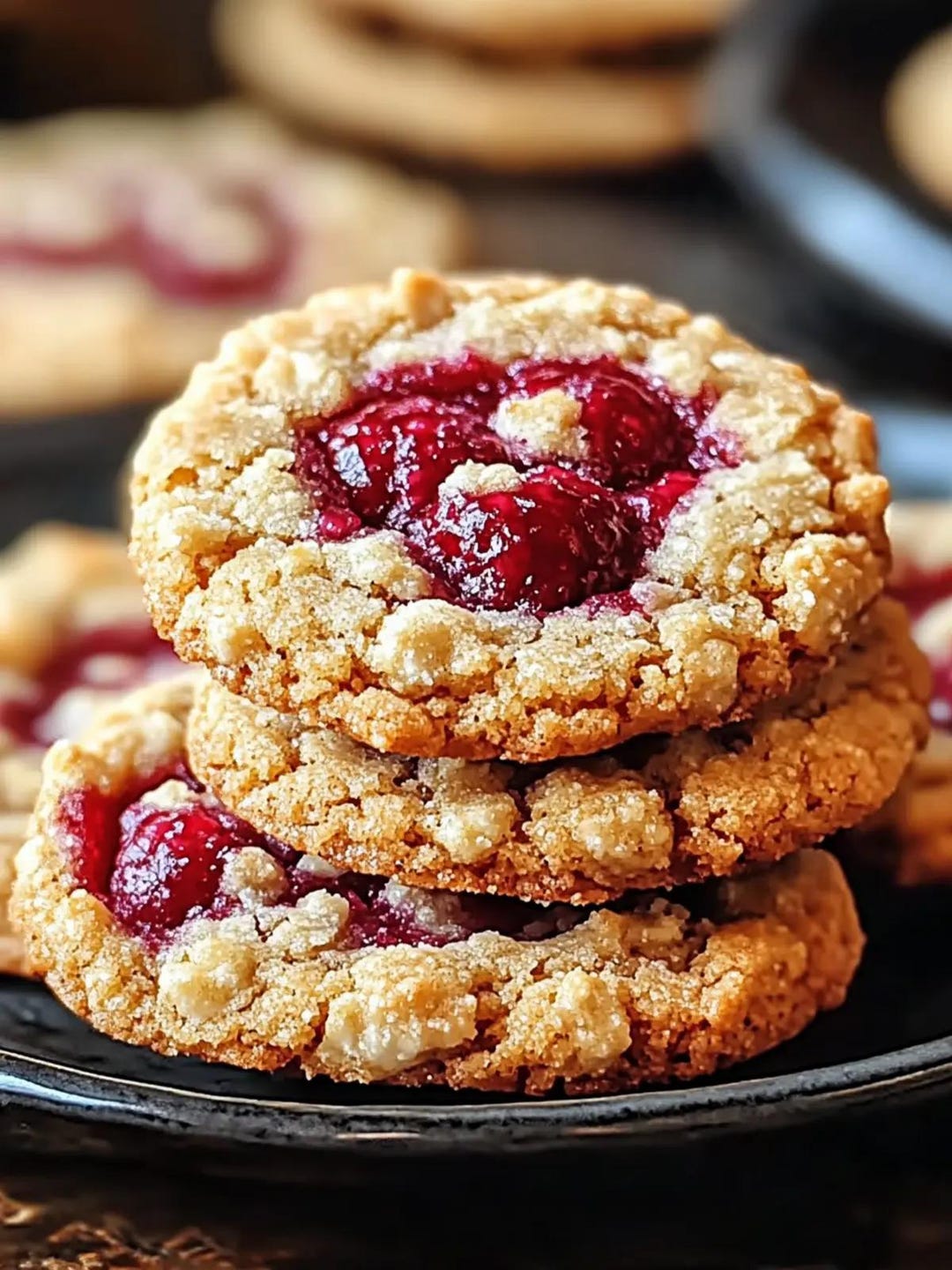 Best Recipe for Buttery Raspberry Crumble Cookies Download - Etsy
