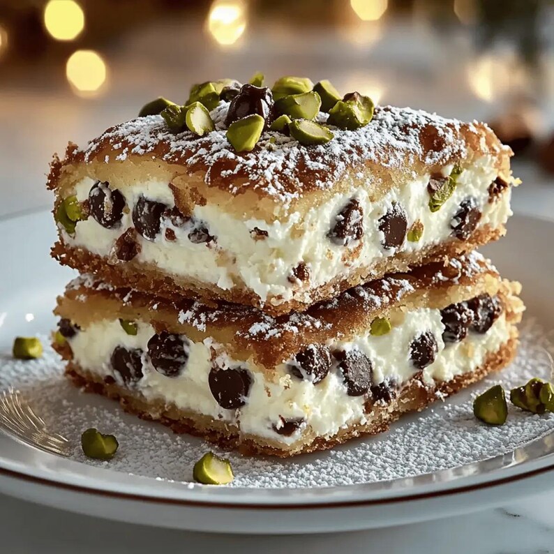 Best Recipe for Classic Cannoli Squares Download - Etsy