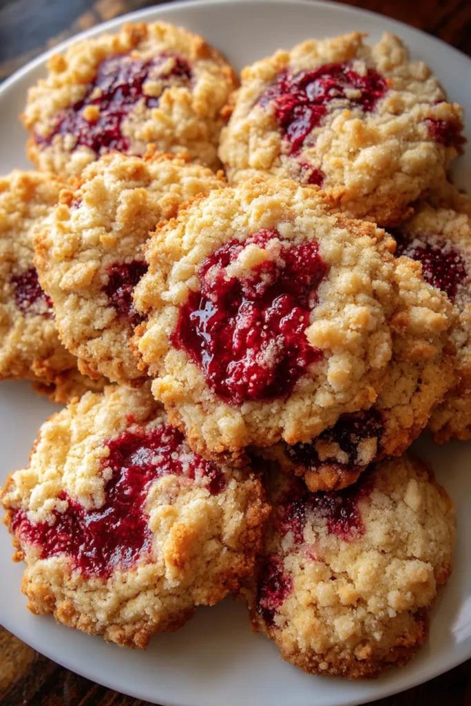Best Recipe for Buttery Raspberry Crumble Cookies Download - Etsy