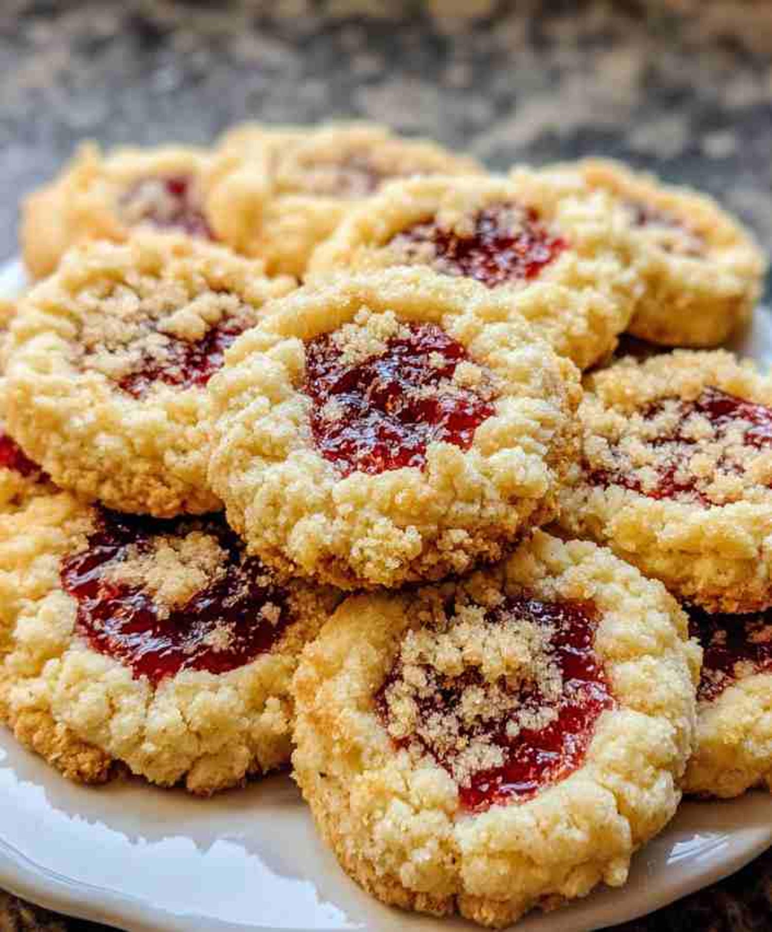 Best Recipe for Buttery Raspberry Crumble Cookies Download - Etsy