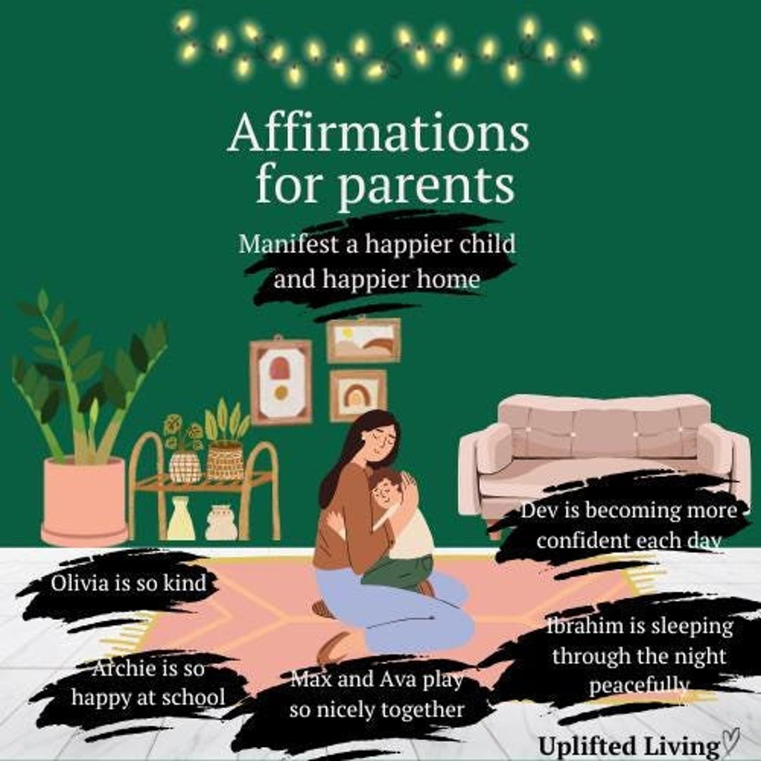 Affirmations for Parents, Affirmations for Your Kids and Children. How ...
