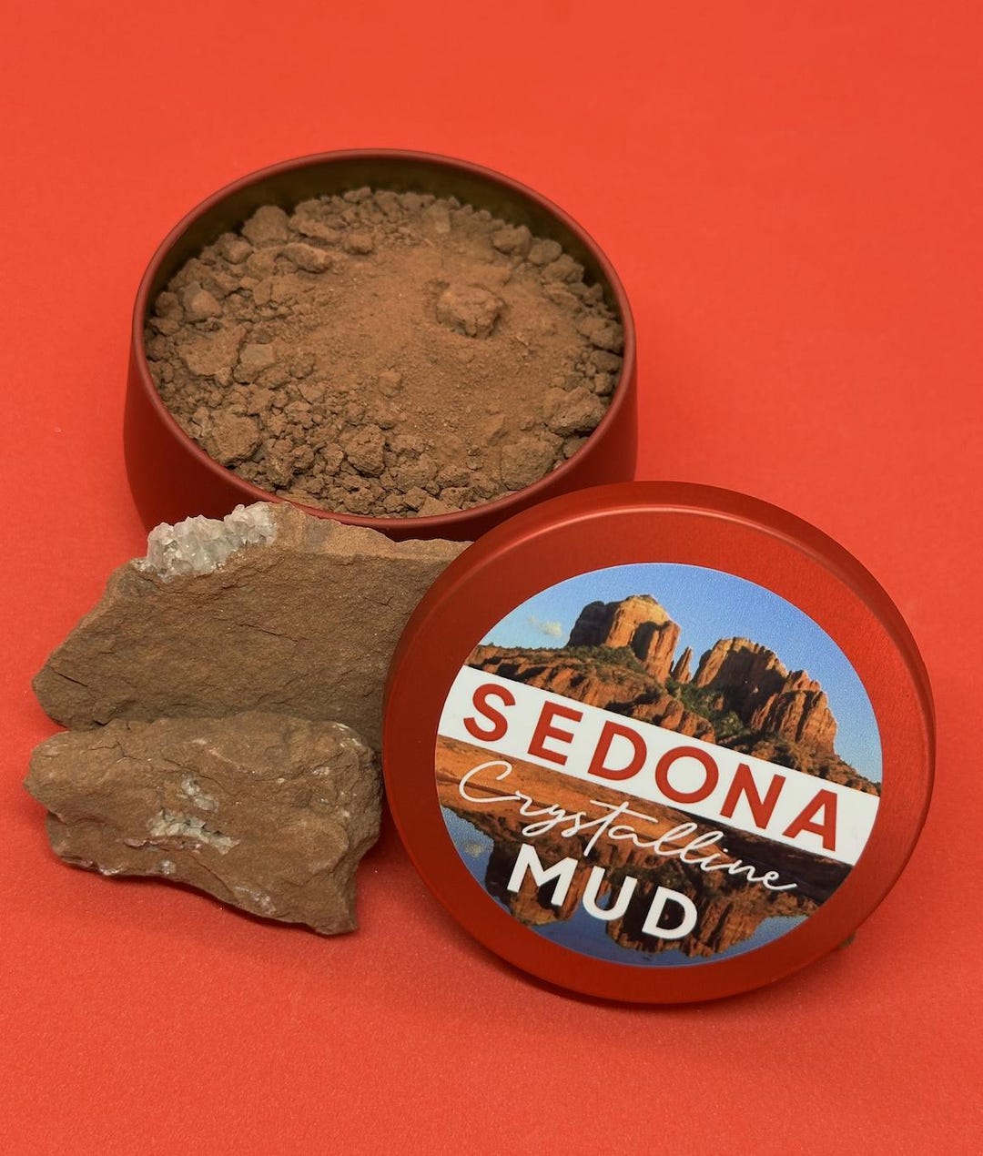 SEDONA CRYSTALLINE MUD | Natural Pure Clay: Best Product for Face and ...