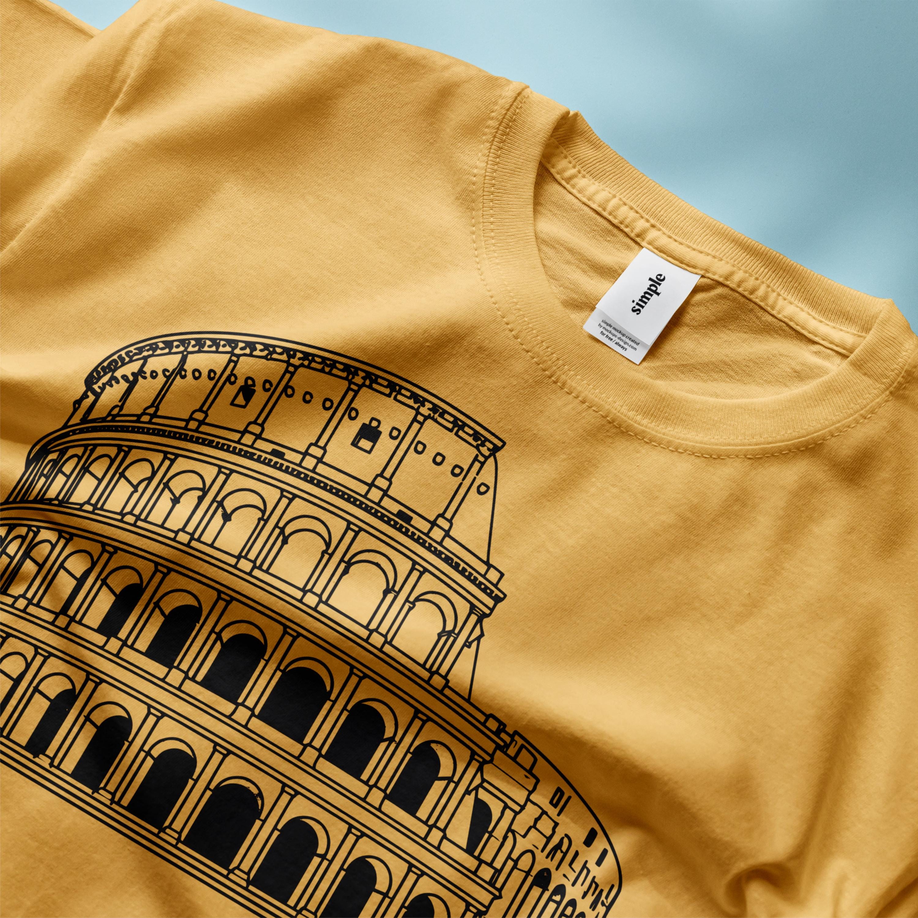 Colosseum SVG Design | Historic Ancient Roman Landmark Vector Graphic ...