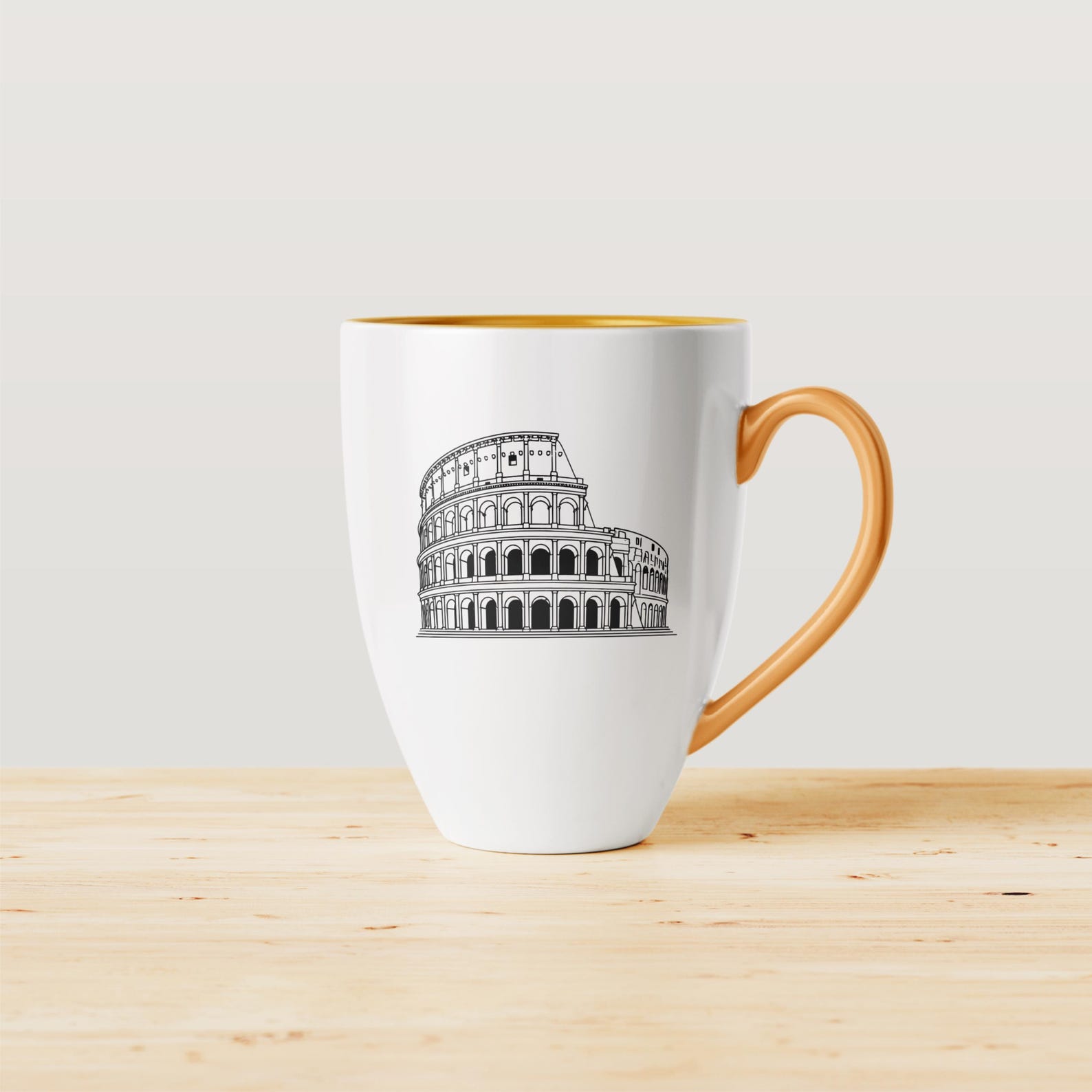 Colosseum SVG Design | Historic Ancient Roman Landmark Vector Graphic ...