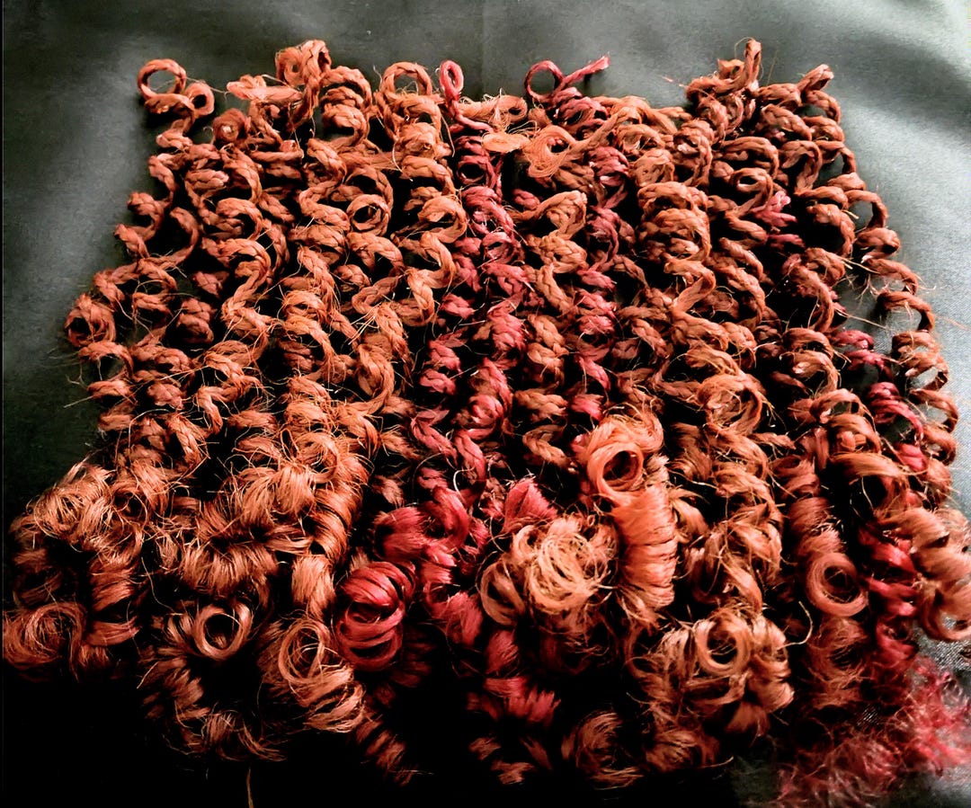 Ginger Red Crochet Hair – Pre-looped Braids (9 Bundles) - Etsy