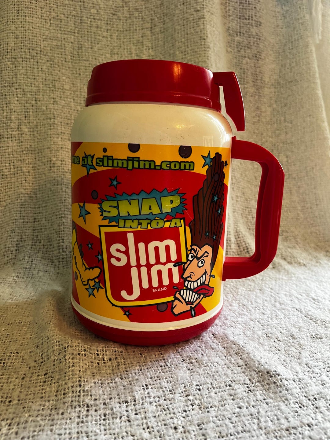 Vintage 2000s Slim Jim Giant 64oz Reusable Cup - Etsy