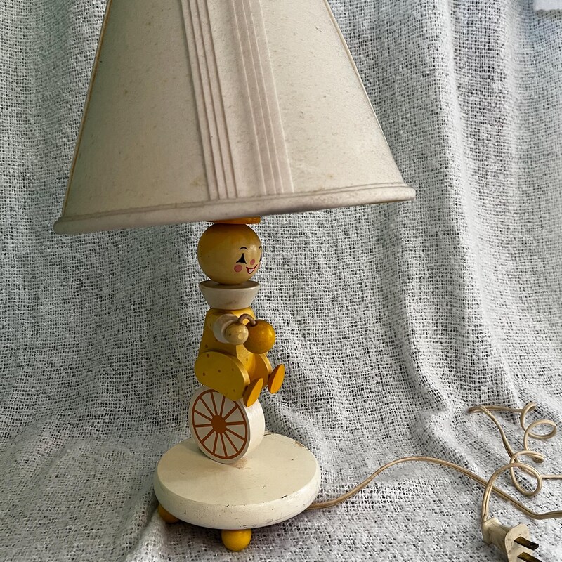 Vintage Lamp Clown - Etsy