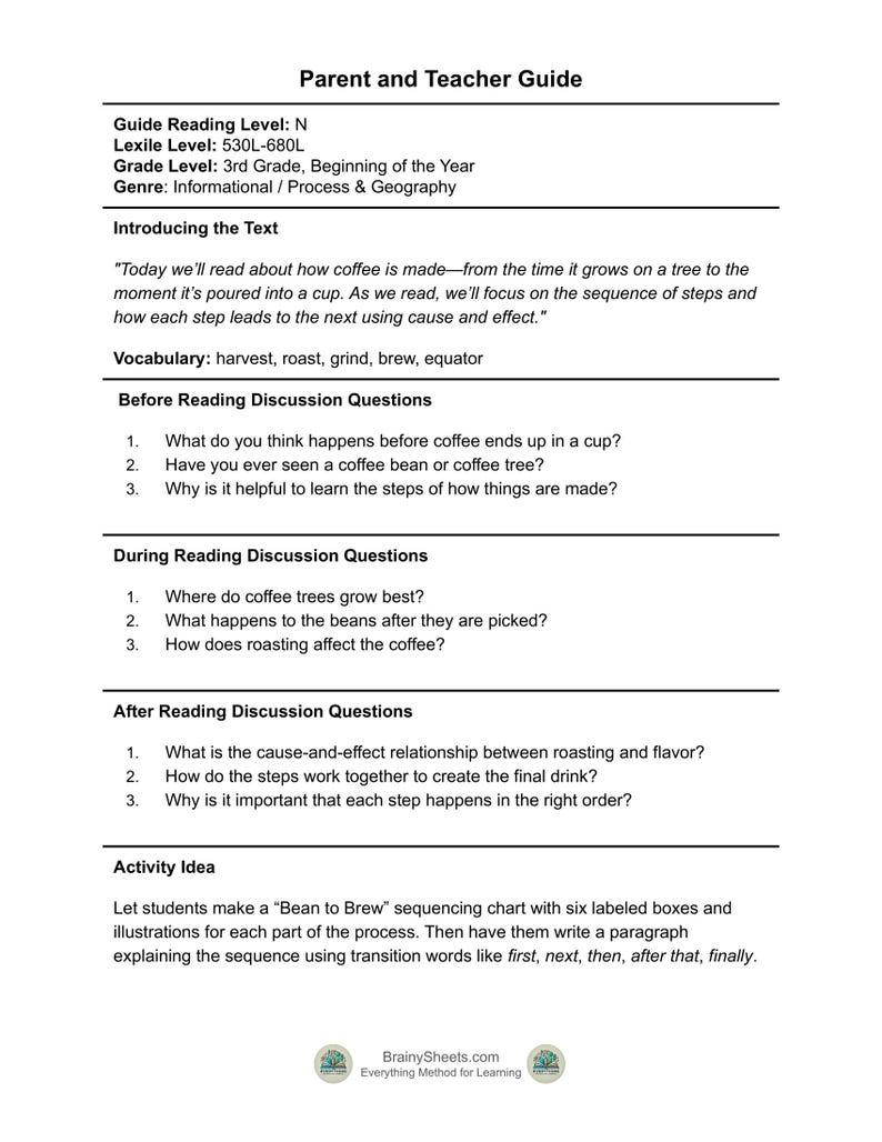 3rd Grade Nonfiction Reading Passages With Quizzes (printable PDF - Etsy
