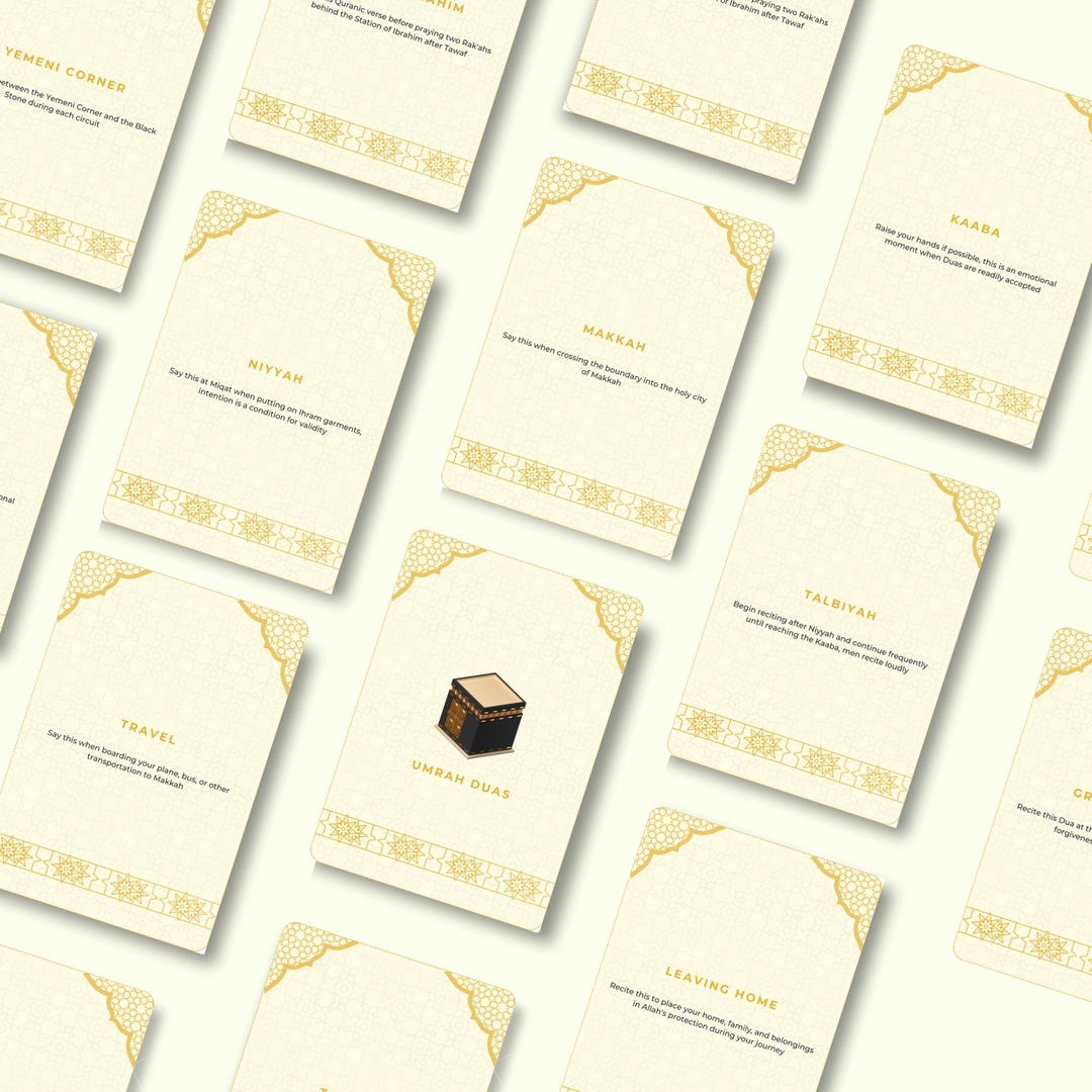 Umrah Dua Cards | Umrah Cards | Printable Umrah Dua Cards | PDF Umrah ...