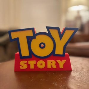 Toy Story Sign, 3D Printed Miniature Model - Etsy