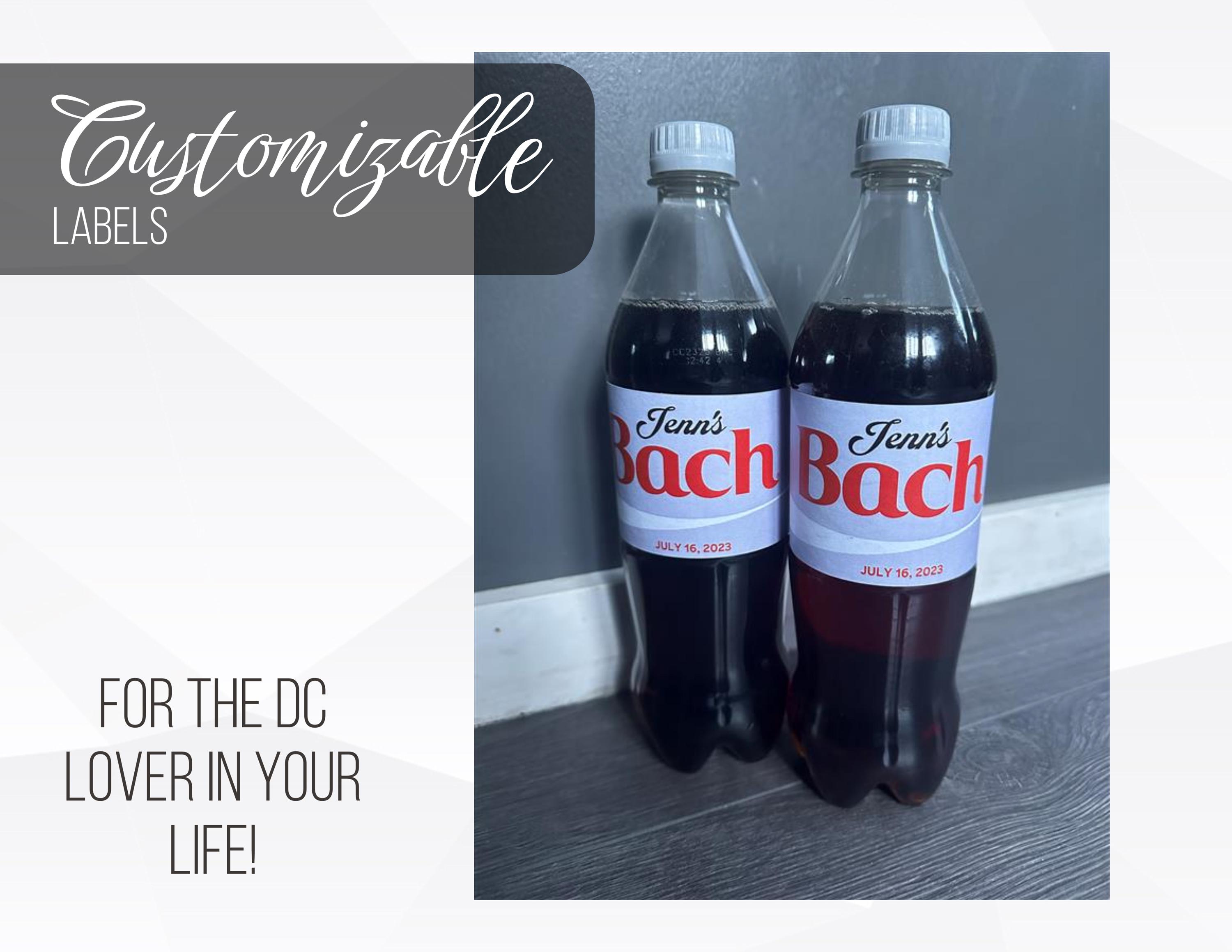 Custom Bottle Label Diet Cola Custom Label, Customized Bottle Label ...