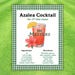 Azalea Cocktail Recipe Printable: Masters Party Bar Sign (PDF) - Etsy