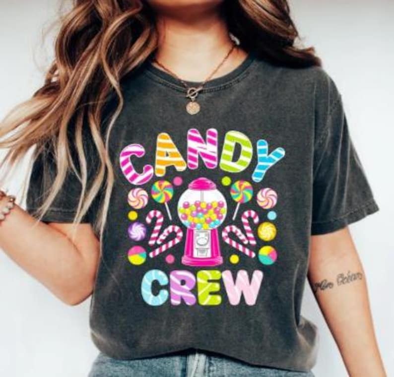 Candy Land Candy Crew Shirt, Sweetie Candy Squad Sweatshirt, Candy ...