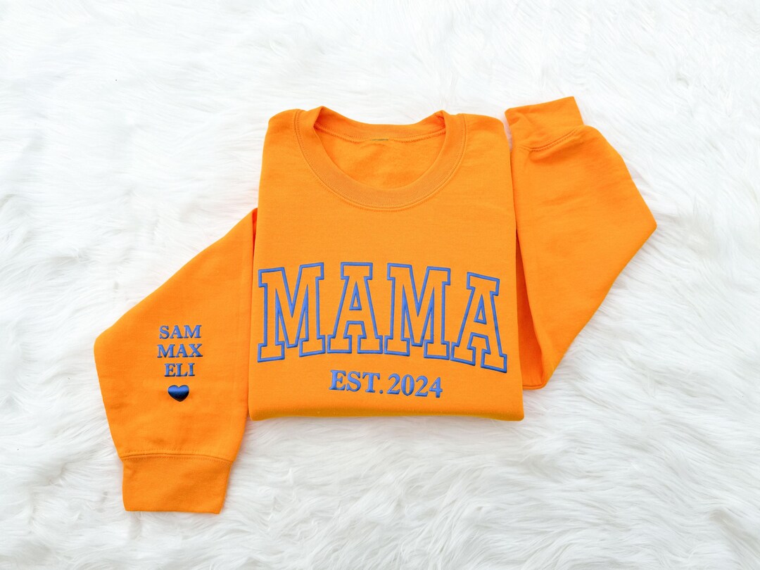 Custom Puff Design Sweatshirt, Embossed Design Sweatshirt, Custom Shirt ...