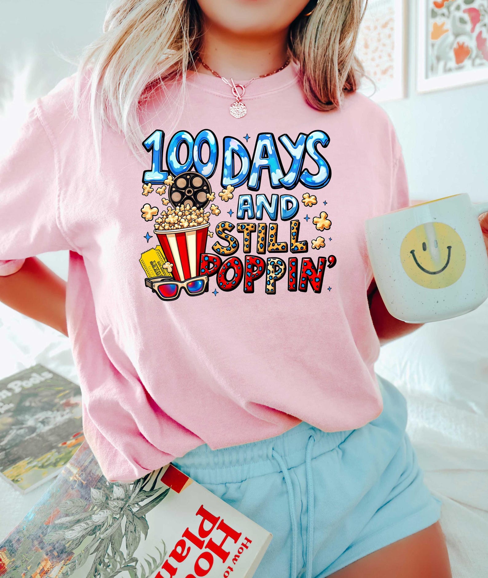 100 Days and Still Popping Shirt, 100th Day of School Sweatshirt, Boys ...