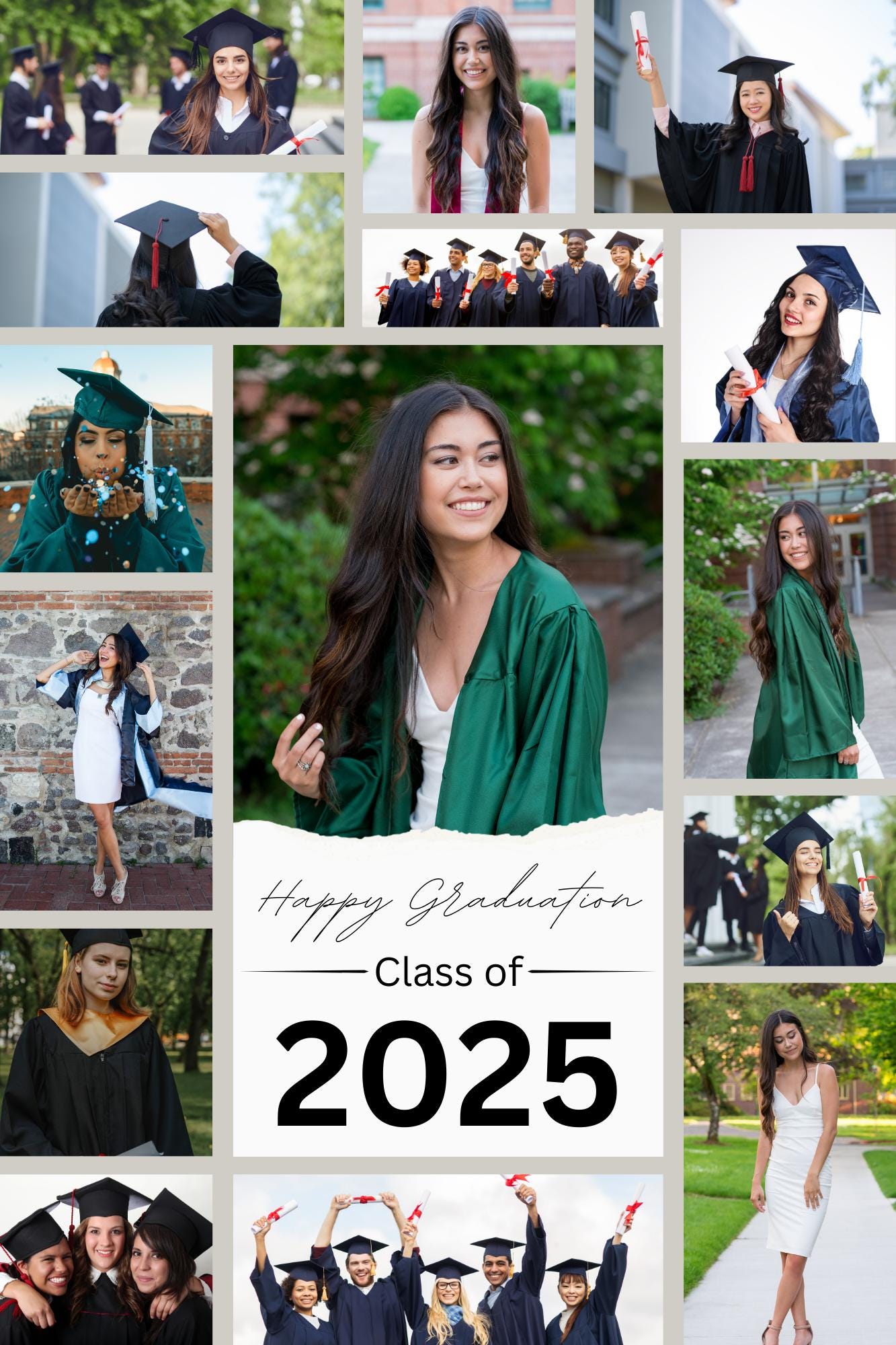 Digital Graduation Announcements Customized - Etsy