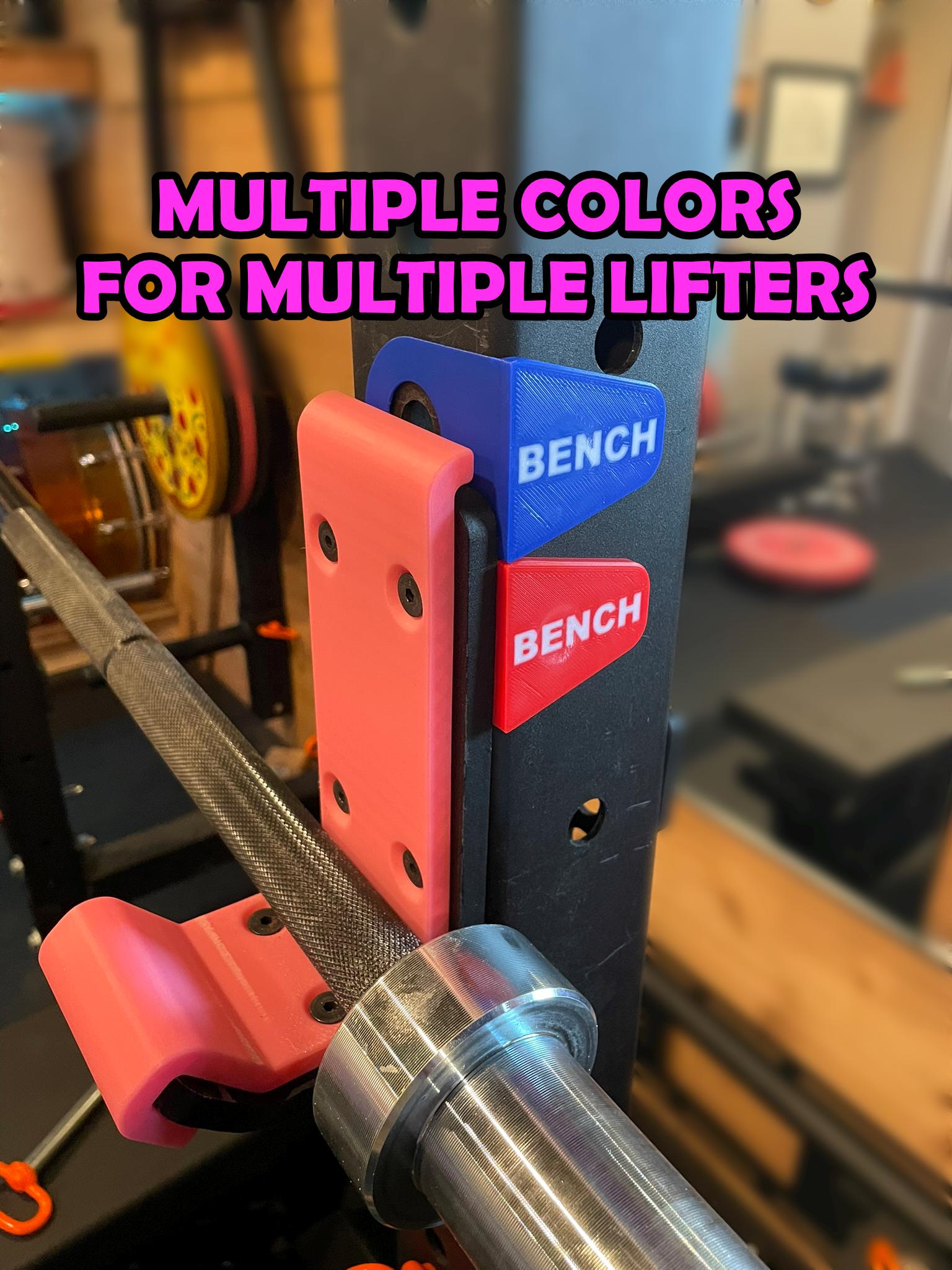 Magnetic Position Markers for 3" Squat / Power Racks, Multiple Colors ...