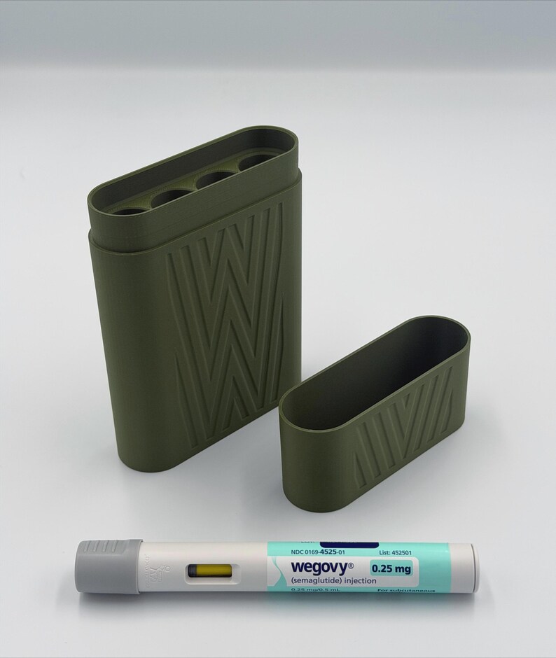 Wegovy Pen Fridge Holder: Slim 4-pen Storage Solution - Etsy