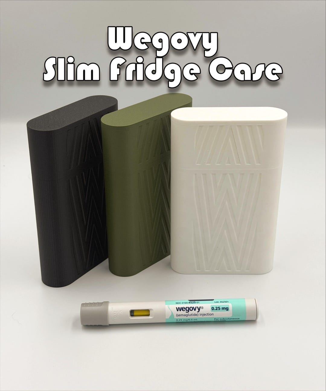 Wegovy Pen Fridge Holder: Slim 4-pen Storage Solution - Etsy