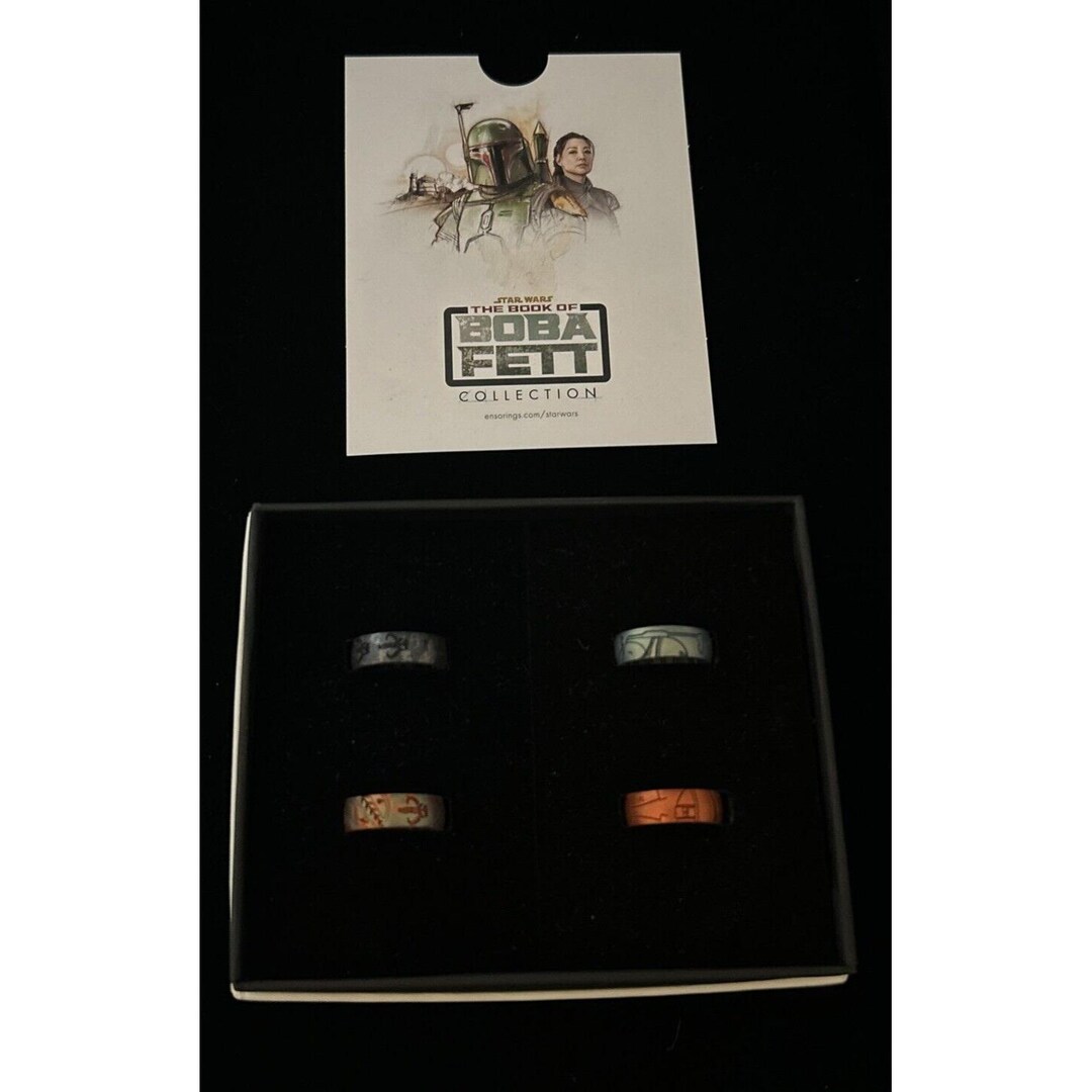Enso Rings Star Wars the Book of Boba Fett Collection New in Box Size 7 ...