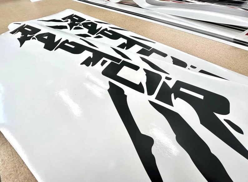 FORD F-150 Raptor CLAW Decal - Raptor Scratches SVT Bedside Vinyl Decal ...