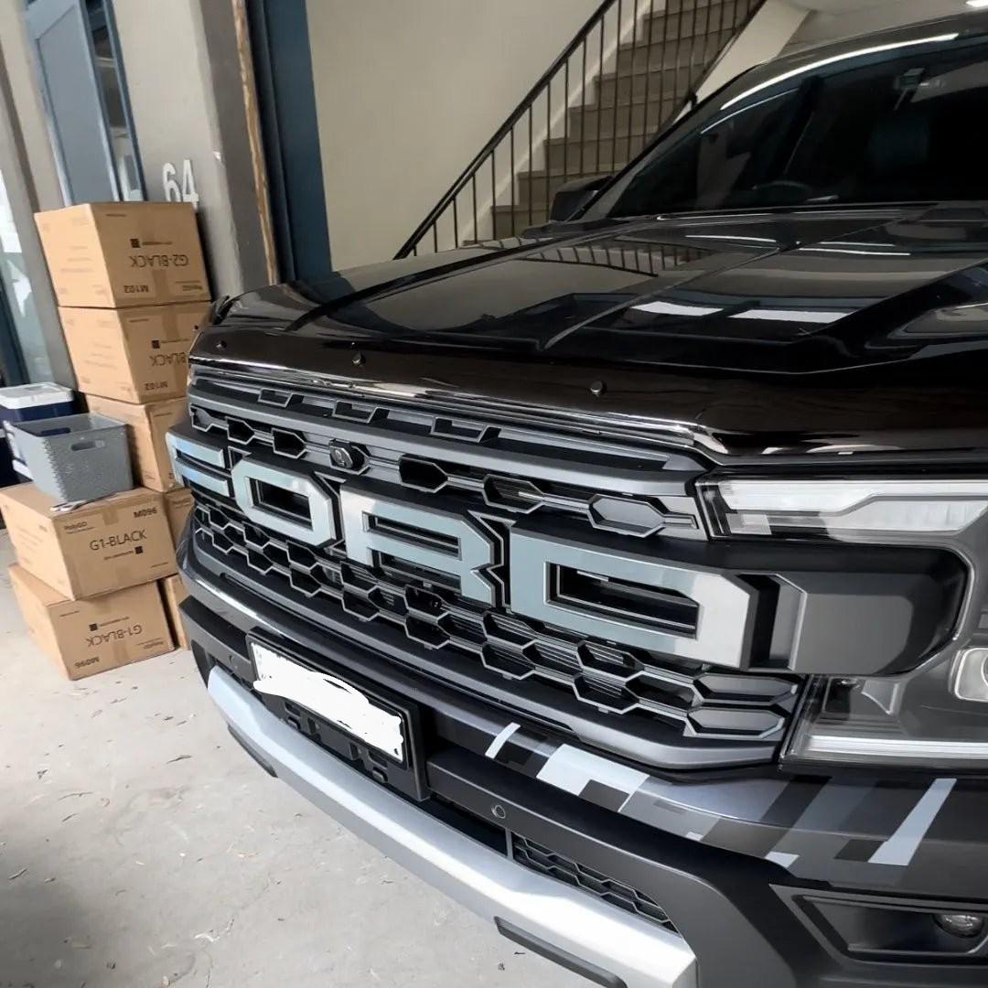 2024-2025 Ford RANGER RAPTOR Grill Overlay - Vinyl Decal Lettering - Etsy